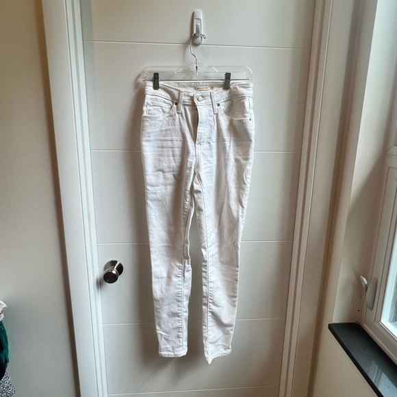 Levi's | Jeans | Womens White Levis High Rise Skinny Jeans | Poshmark